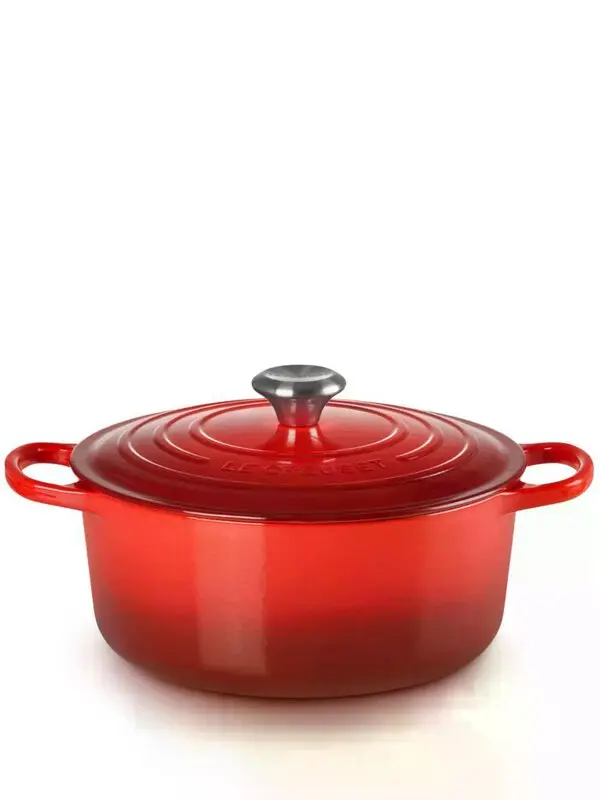 LE CREUSET Cocotte Cast Iron Casserole - Red