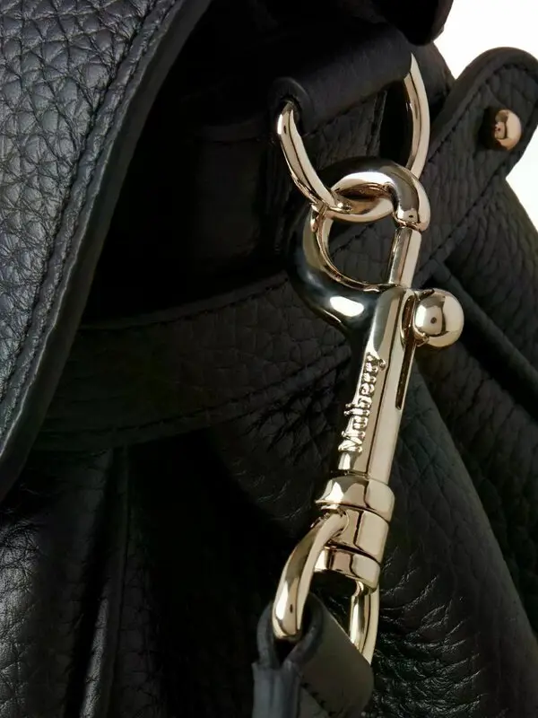 Mulberry Alexa Braided Handle Buckle Tote Bag - Black