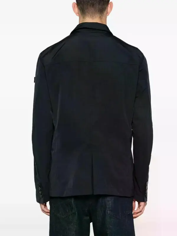 Peuterey Logo-appliqué Shell Jacket - Blue