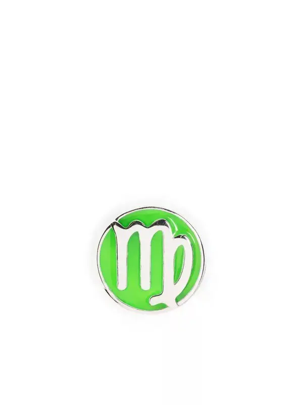MARIA BLACK Virgo Pop Coin Charm - Silver