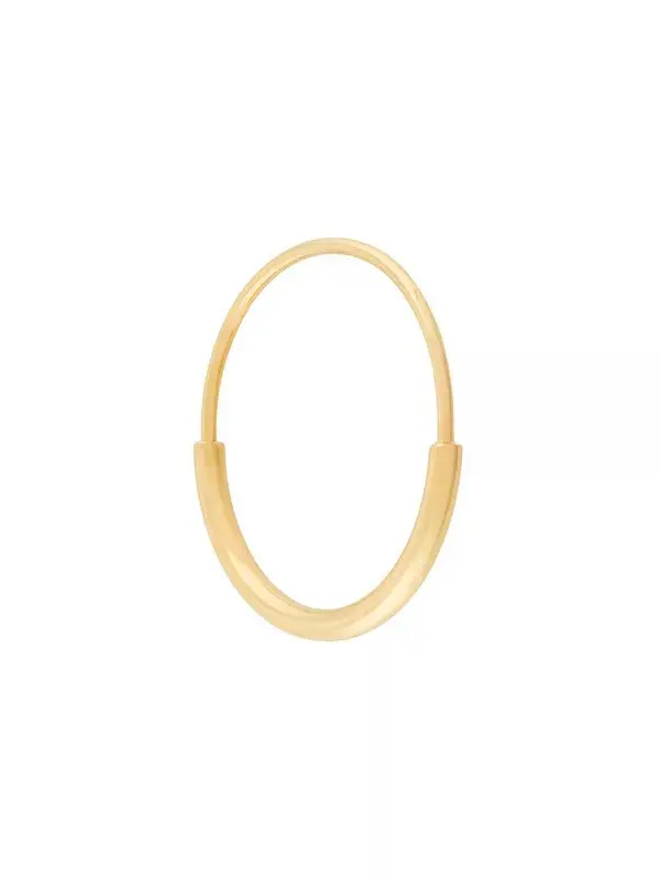 MARIA BLACK Delicate Hoop 18 Earring - Metallic
