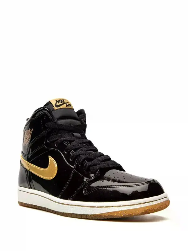 JORDAN Air 1 Retro High Og Sneakers - Black