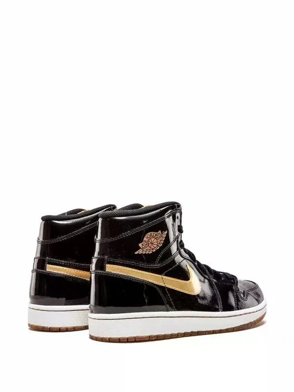 JORDAN Air 1 Retro High Og Sneakers - Black