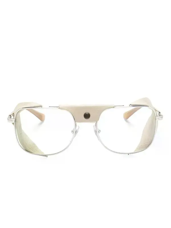 Persol Square-frame Layered Glasses - Silver