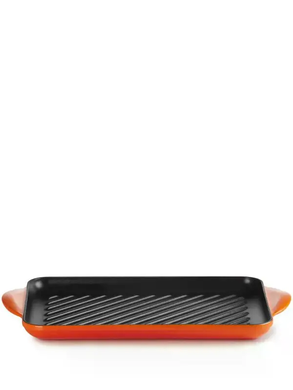LE CREUSET Traditional Rectangular Grill - Orange