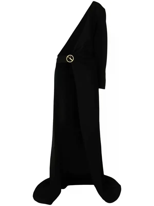 SAIID KOBEISY Logo-plaque Half-cape