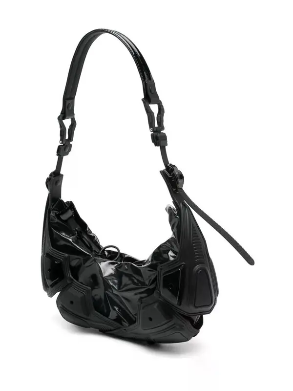INNERRAUM Object M02 Small Half Moon Bag - Black