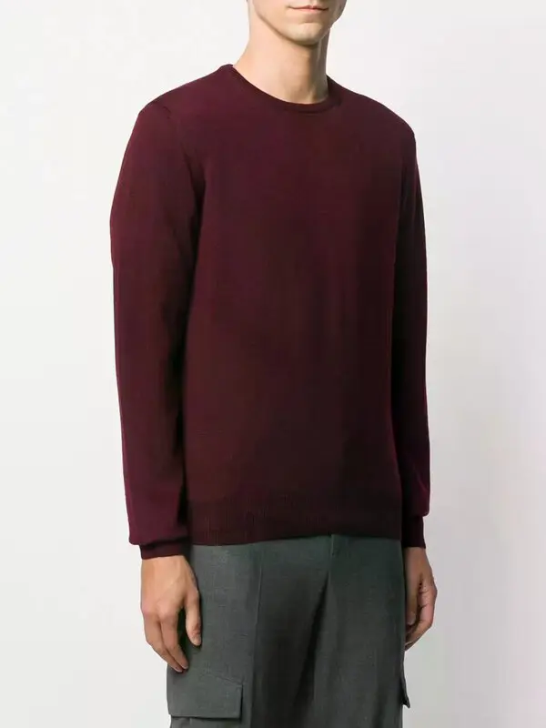 BARBA NAPOLI Crewneck Virgin Wool Jumper