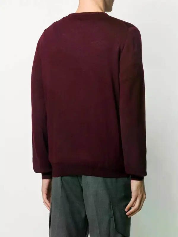 BARBA NAPOLI Crewneck Virgin Wool Jumper