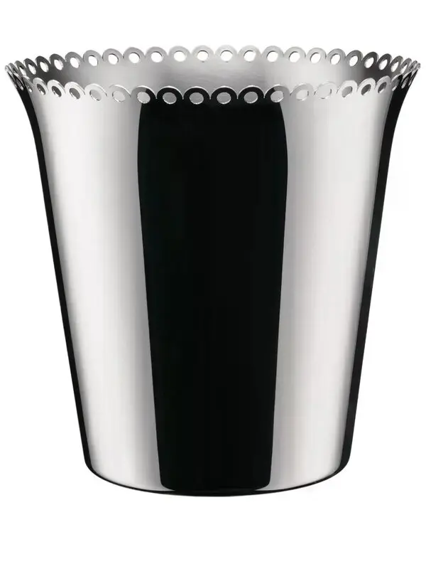 ALESSI Edges Ice Bucket - Silver