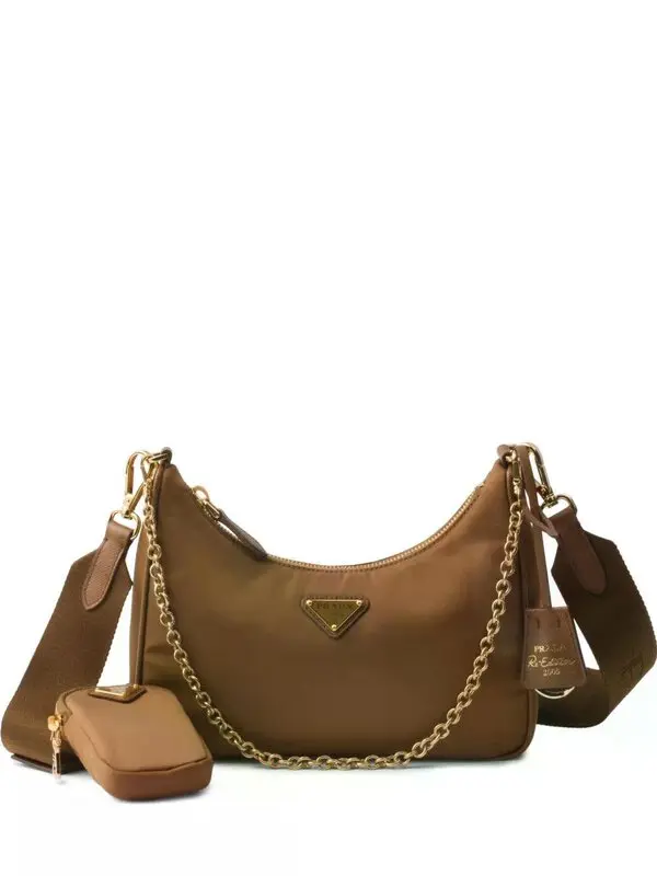 Prada Re-edition 2005 Shoulder Bag - Brown