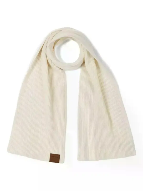 TOM FORD Ribbed Scarf - Neutrals