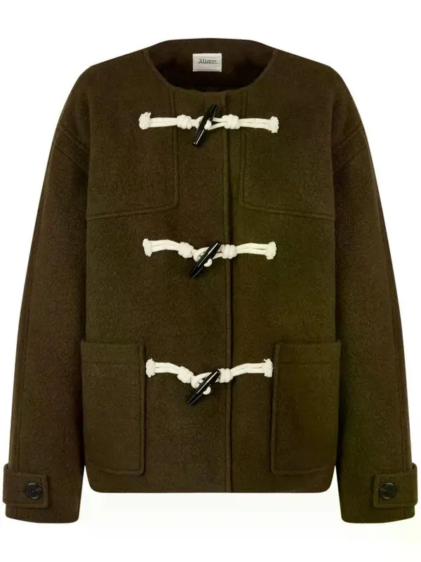 STUDIO TOMBOY Toggle-fastening Round-neck Jacket