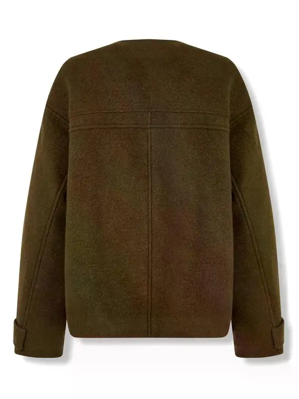 STUDIO TOMBOY Toggle-fastening Round-neck Jacket