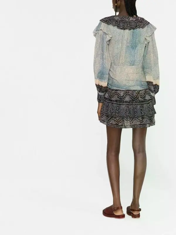 Ulla Johnson Sara Ruffled Mini Dress