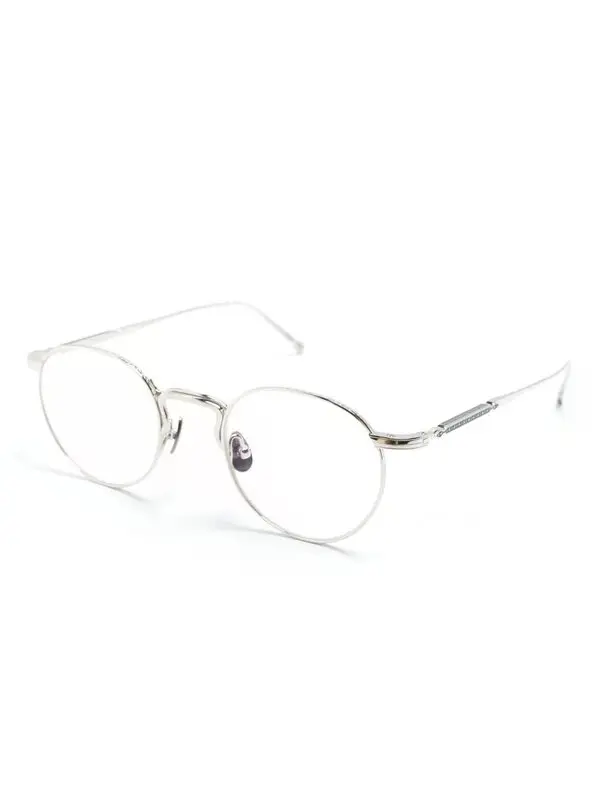 Matsuda M3140 Round-frame Glasses - Silver