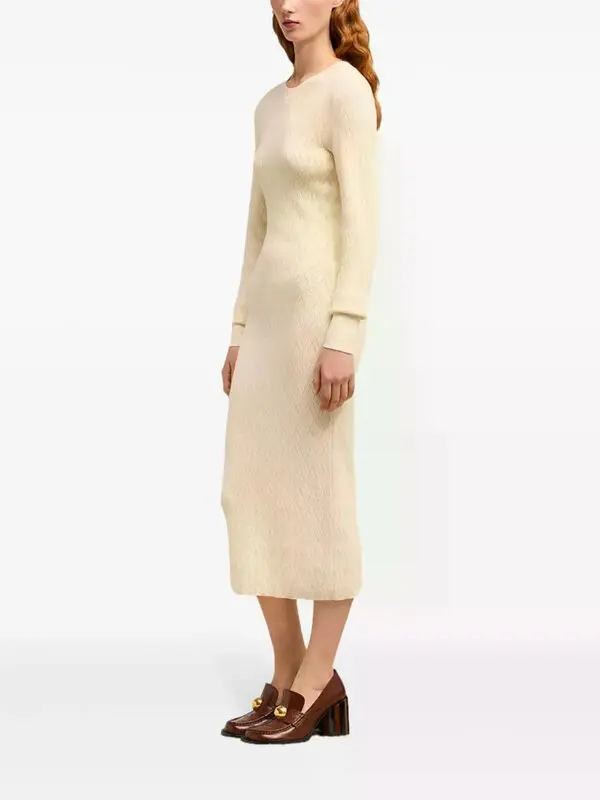 AMI Paris De Coeur Midi Dress