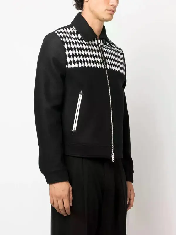 Amiri Diamond-embroidered Work Jacket