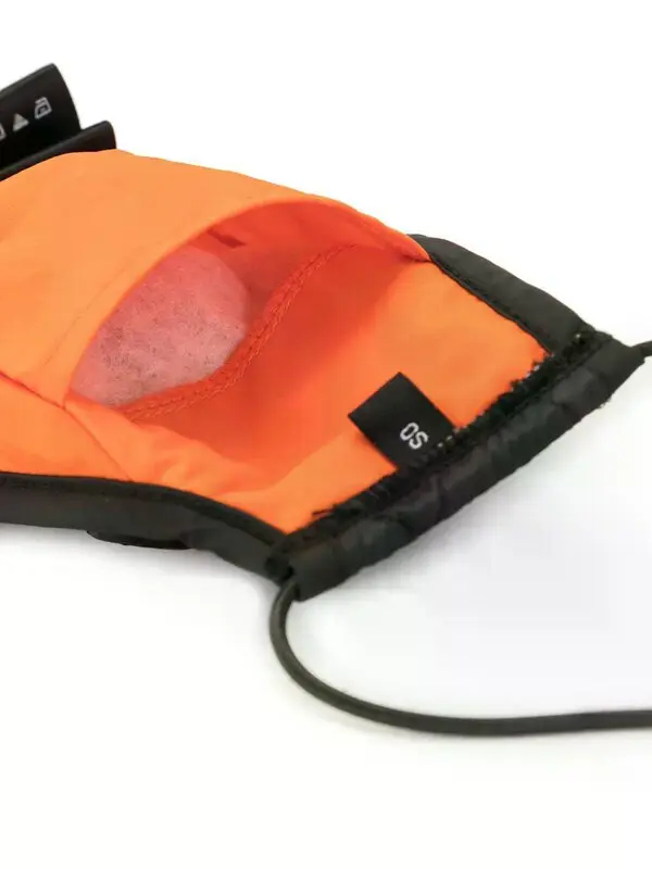 MOSTLY HEARD RARELY SEEN Quilted Face Mask - Black