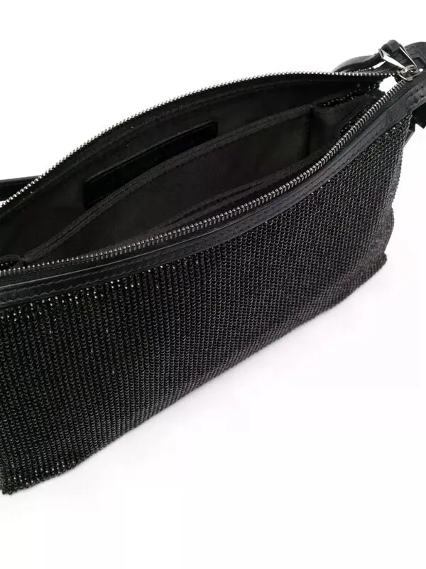 Benedetta Bruzziches Syster James Bond Shoulder Bag - Black