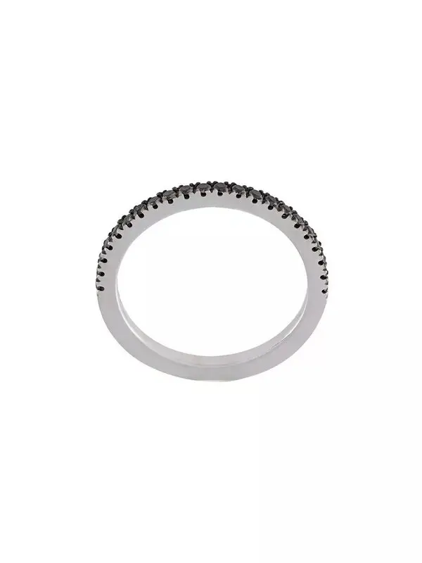 WOUTERS & HENDRIX 18kt White Gold Diamond Ring - Black