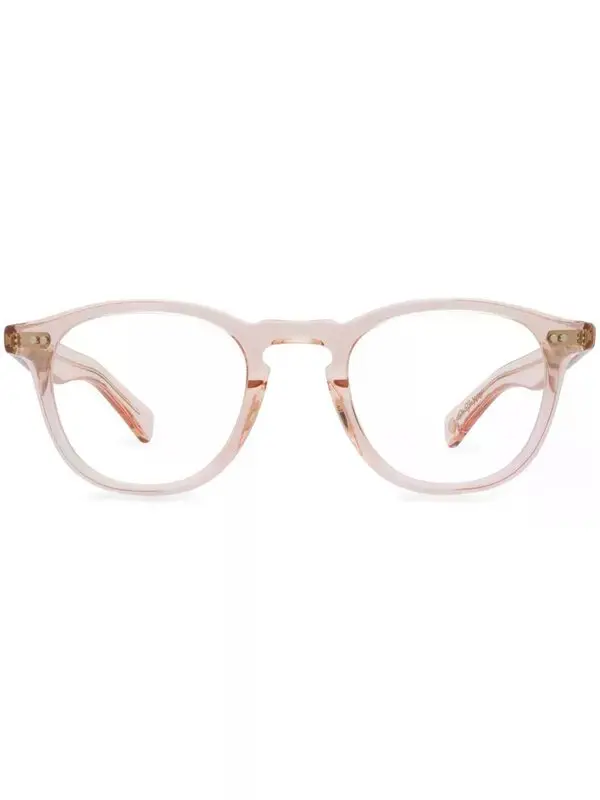 Garrett Leight X Andre Saraiva Round-frame Glasses - Pink