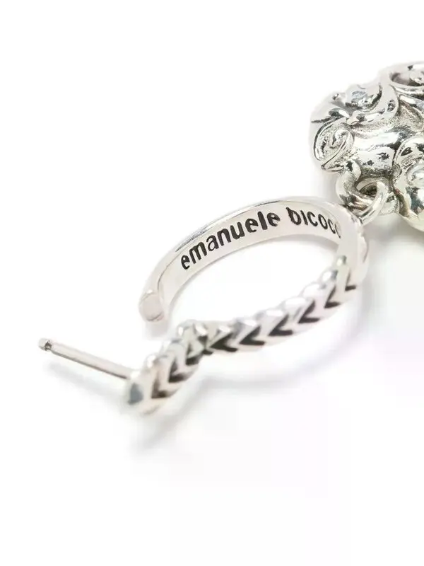 Emanuele Bicocchi Arabesque Heart Single Earring