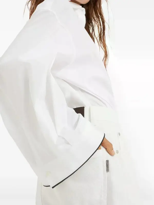 Brunello Cucinelli Mid-rise Wide-leg Jeans