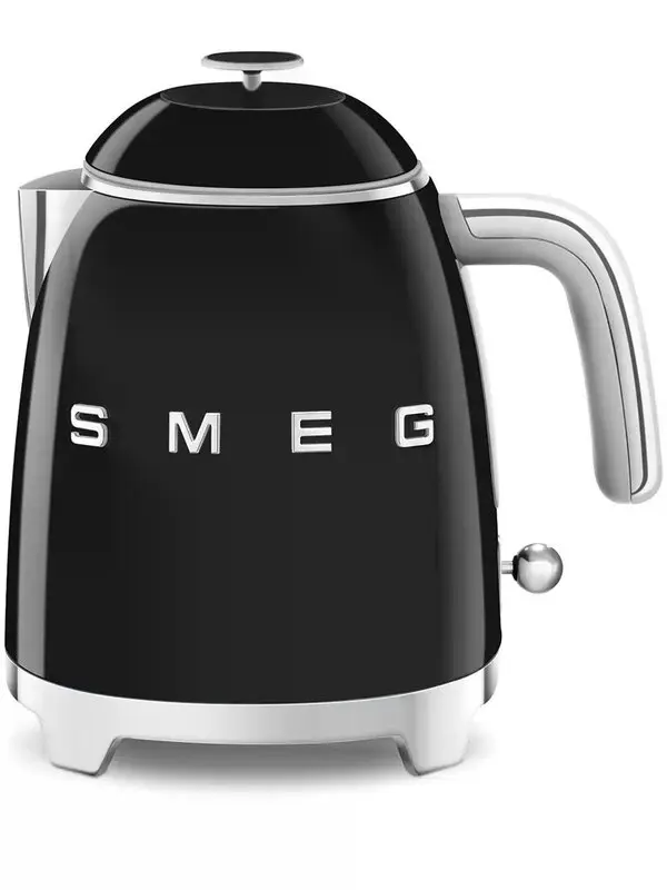 SMEG Mini Stainless Steel Kettle - Black