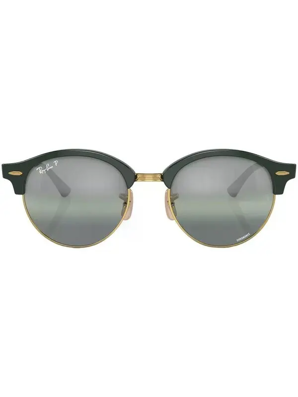 Ray-ban Clubround Tinted Sunglasses - Green