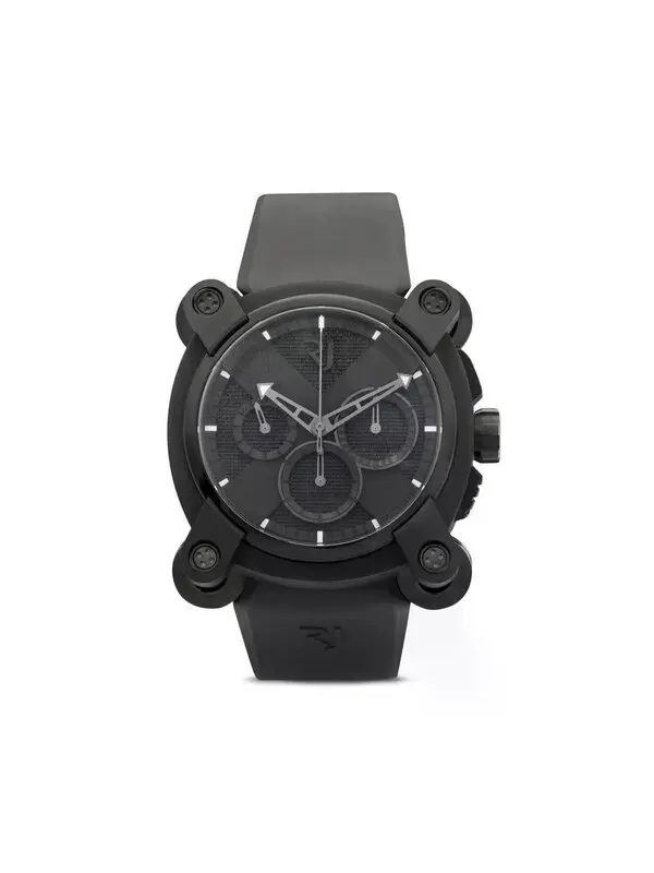 RJ WATCHES Moon Invader 46mm Watch - Black