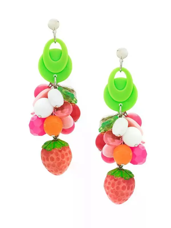 AMIR SLAMA Strawberry Earrings