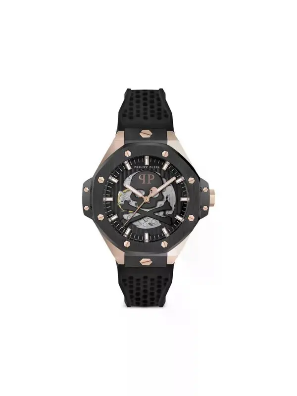 Philipp Plein Keleton Royal 46mm Timepiece - Black