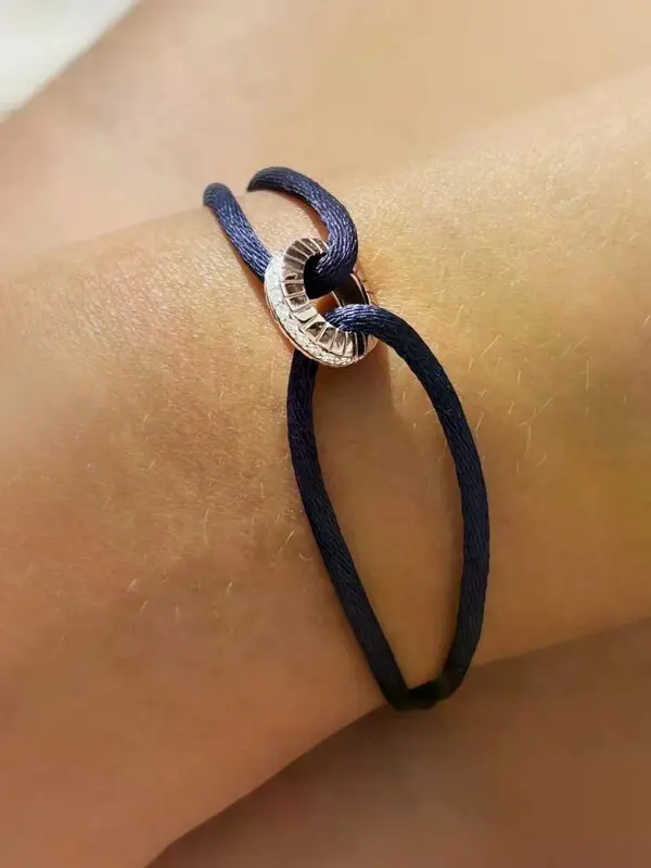 LOEV 14kt Rose Gold Diamond Pavé Eternity Bracelet