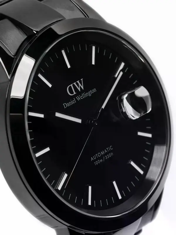 DANIEL WELLINGTON Automatic Stainless Steel Bracelet Watch - Black