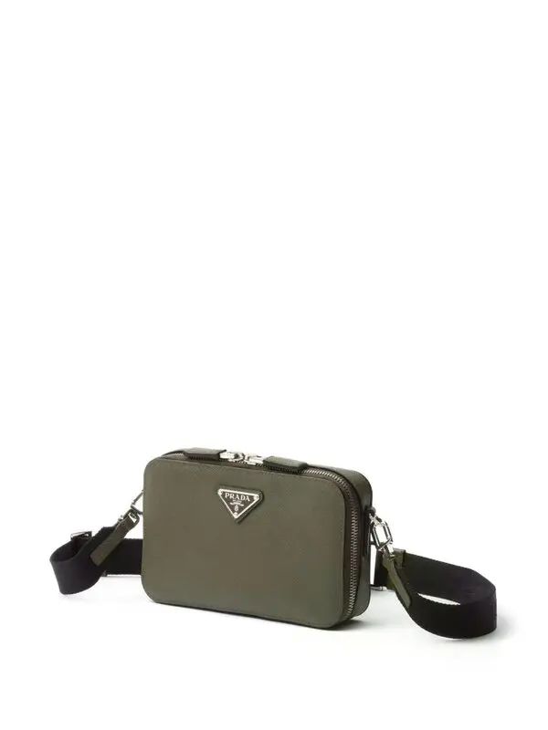Prada Brique Saffiano Leather Bag - Green