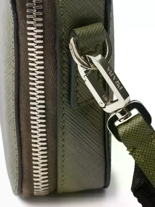 Prada Brique Saffiano Leather Bag - Green