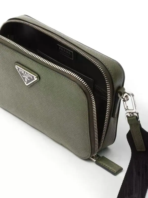 Prada Brique Saffiano Leather Bag - Green