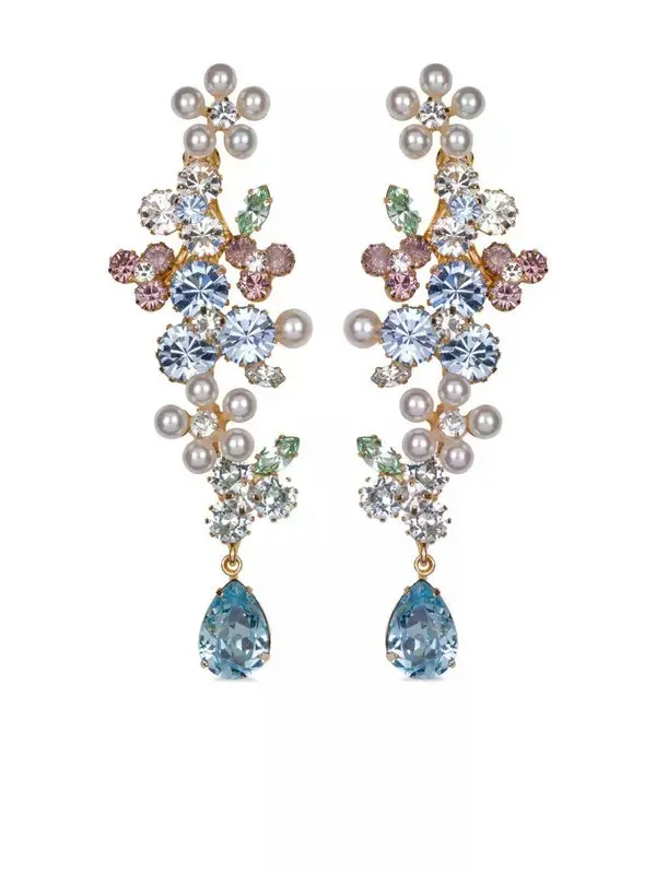 JENNIFER BEHR Virna Earrings - Blue