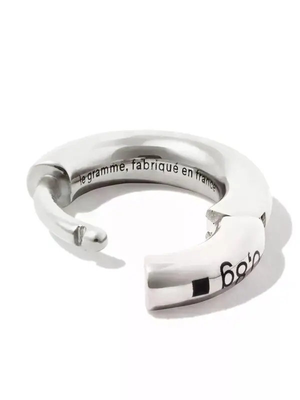 Le Gramme Sterling Bangle Hoop Earring