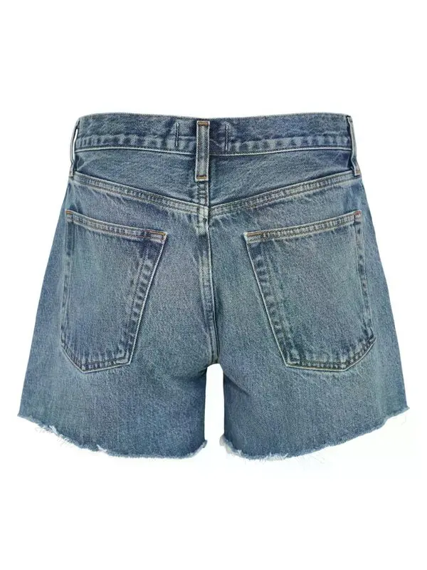 AGOLDE Parker Long Denim Shorts