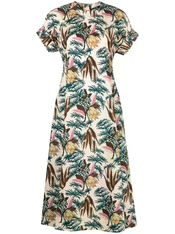 Ulla Johnson Devon Floral Print Maxi Dress