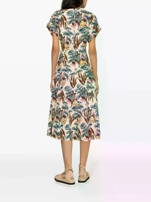 Ulla Johnson Devon Floral Print Maxi Dress