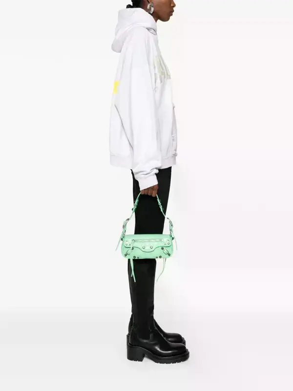 Balenciaga Le Cagole Xs Tote Bag - Green