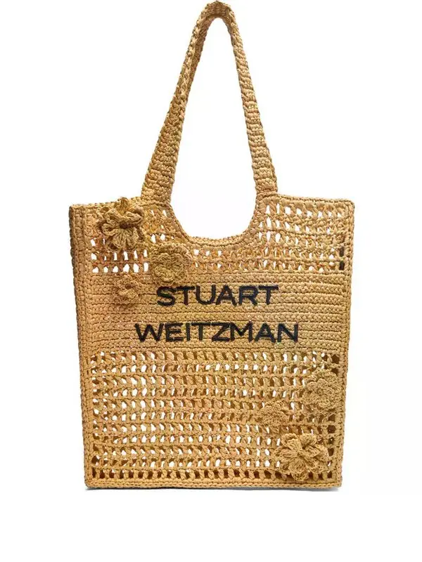 STUART WEITZMAN Logo-print Tote Bag