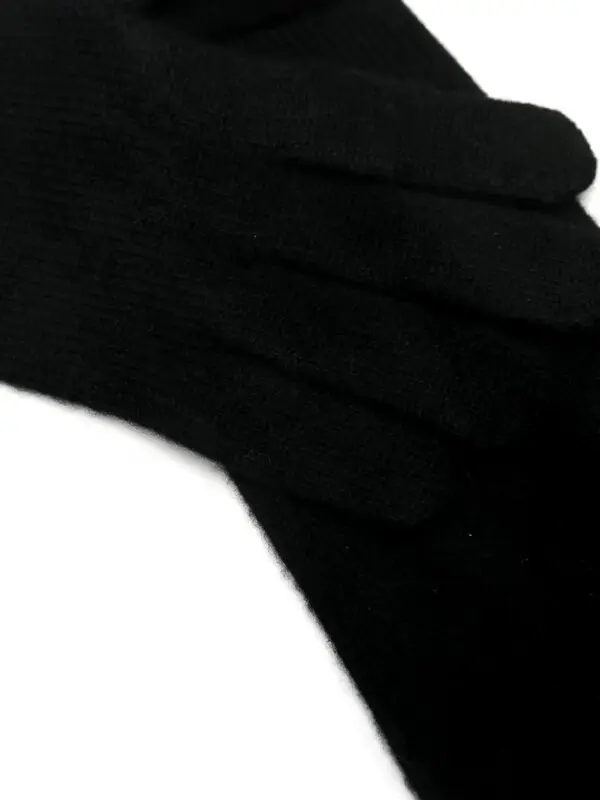 Max Mara Cashmere Gloves - Black