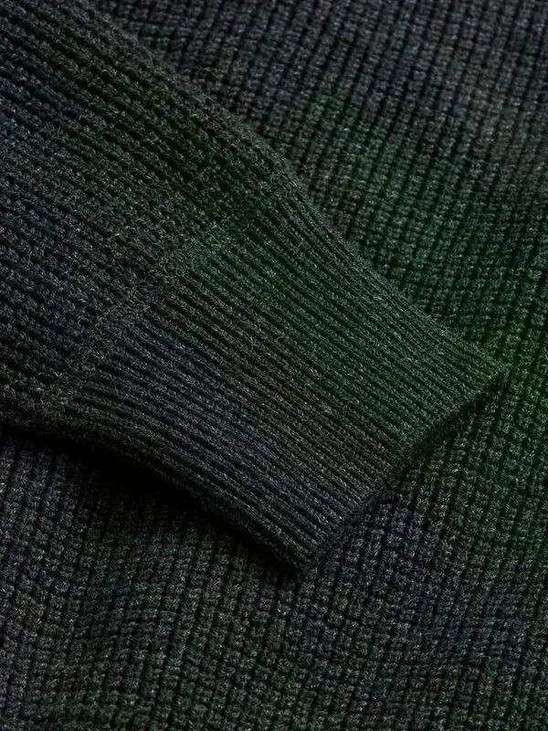Ralph Lauren Waffle Crewneck Long Sleeve Pullover