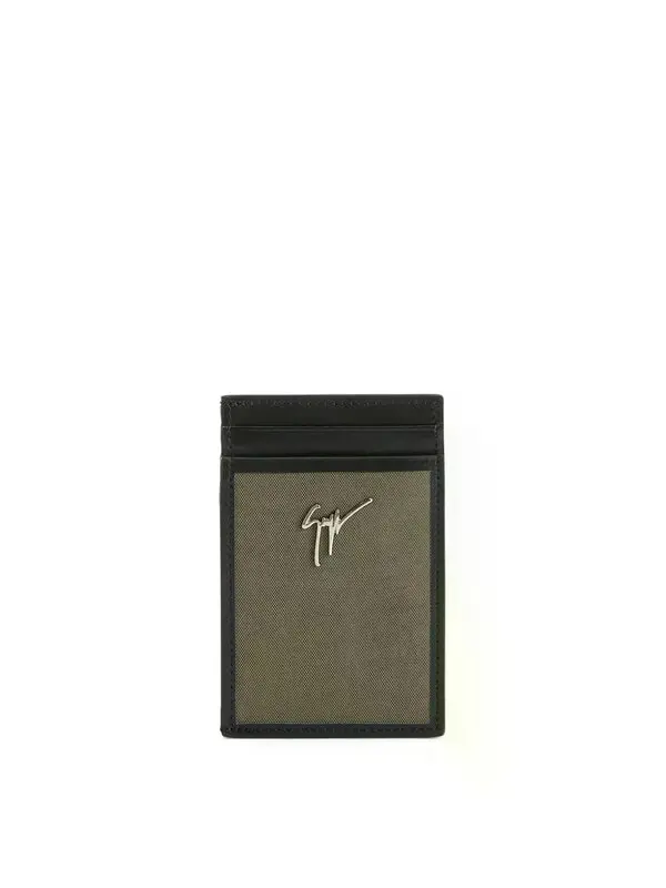 GIUSEPPE ZANOTTI Albert Card Holder - Grey