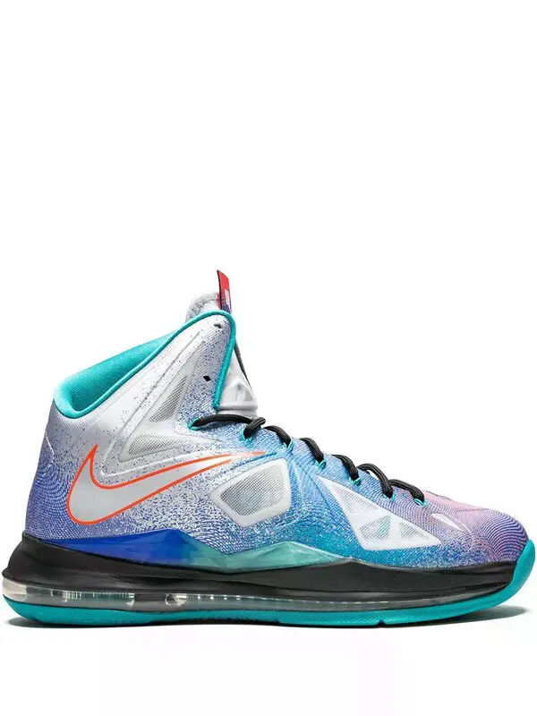 Nike Lebron 10 Hi-top Sneakers - Blue