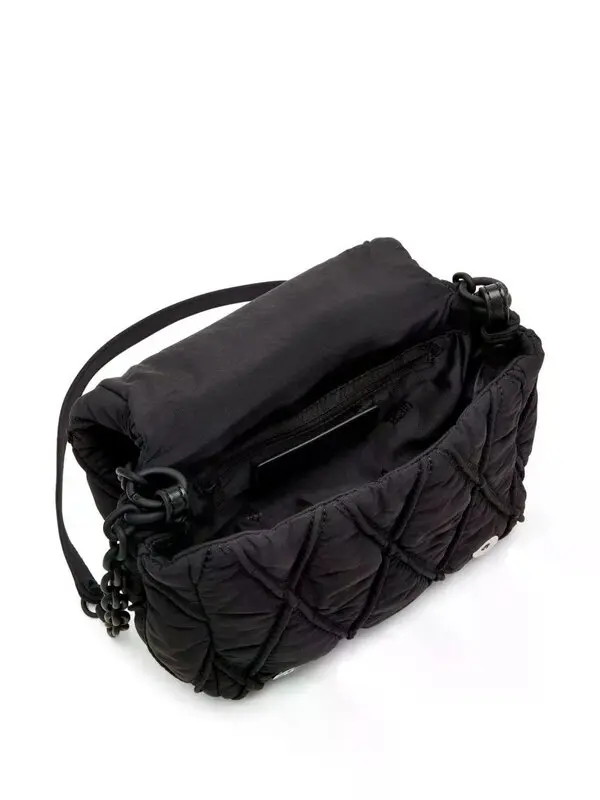 DIESEL® Small Charm-d Shoulder Bag - Black